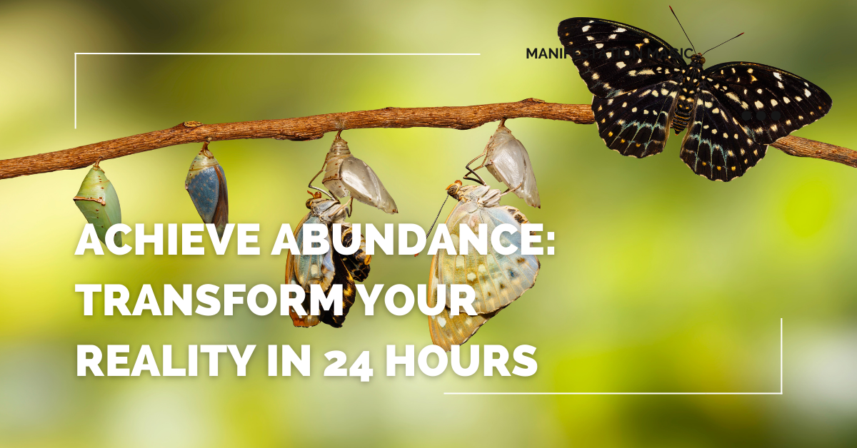 Achieve Abundance: Transform Your Reality in 24 Hours - Manifestation Magic