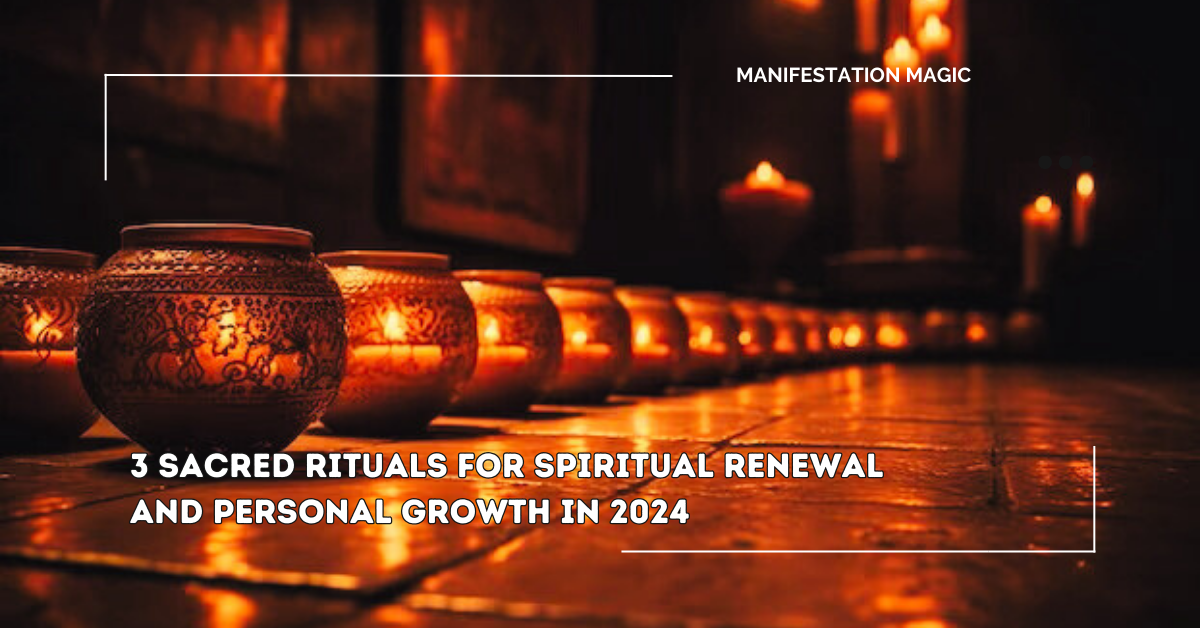 3 Sacred Rituals for Spiritual Renewal and Personal Growth in 2024 ...