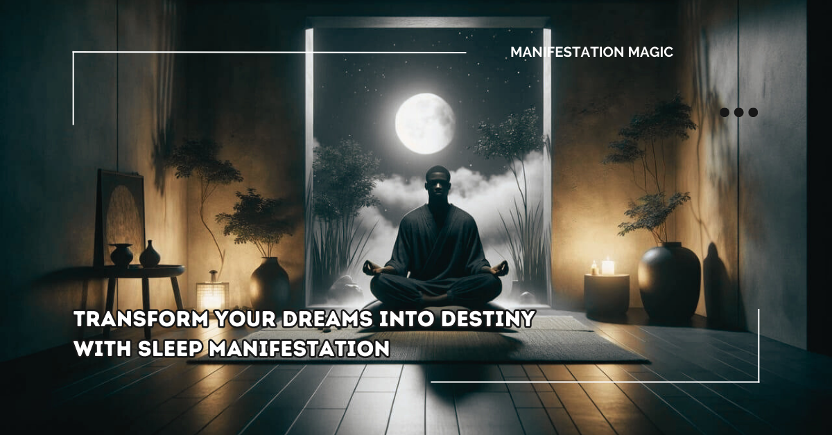 Transform Your Dreams into Destiny with Sleep Manifestation - Manifestation Magic