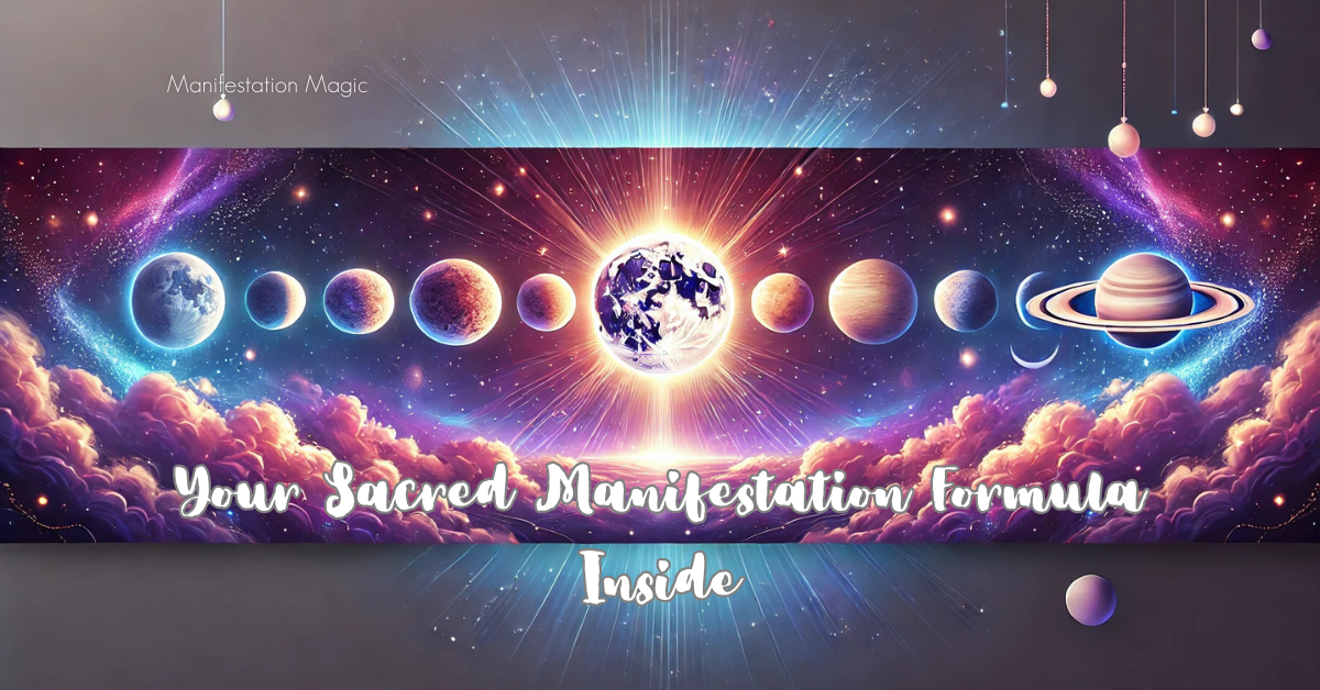 Your Sacred Manifestation Formula Inside - Manifestation Magic