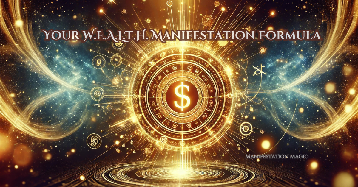 Your W.E.A.L.T.H. Manifestation Formula - Manifestation Magic